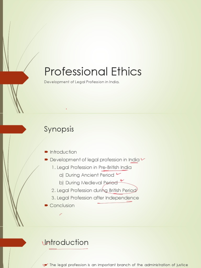 Professional Ethics - Development | PDF | Advocate | Barrister