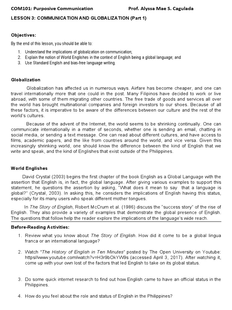 Week 3-Handouts | PDF