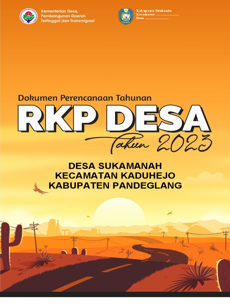 RKP Desa Sukamanah 2023: Ceklis dan Rencana | PDF