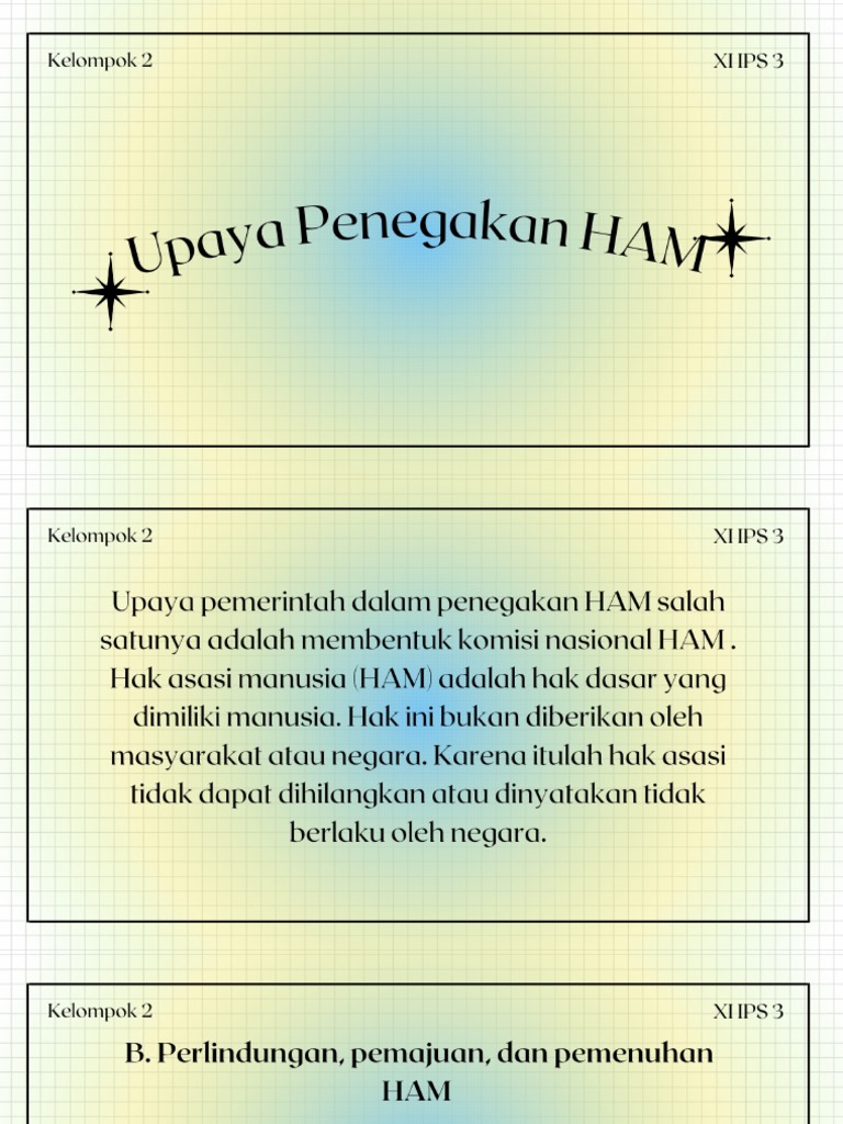 Upaya Penegakan HAM | PDF