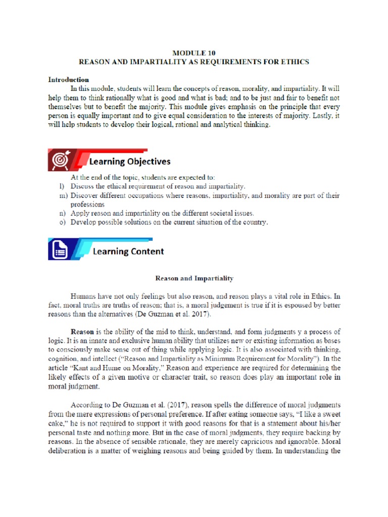 Module 10 Handout | PDF