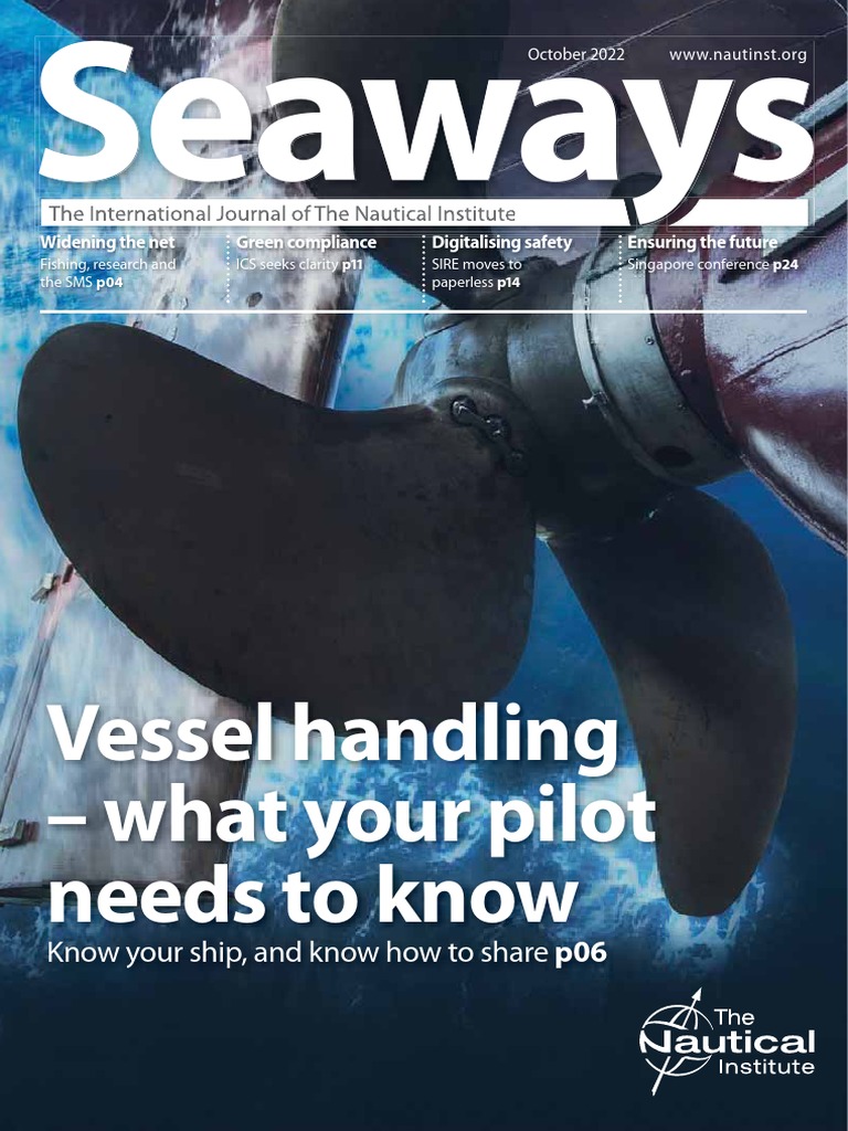 Seaways October 2022 | PDF | Water Transport | Shipping