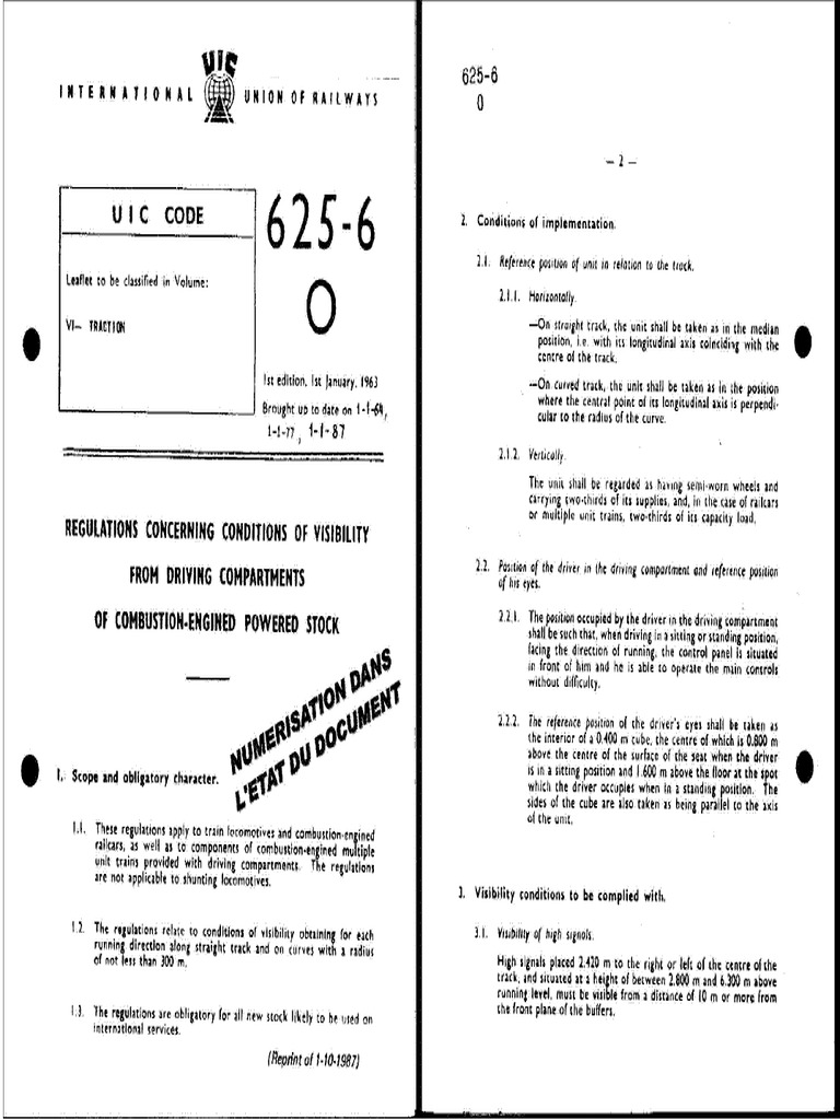 UIC 625-6 - 1UIC D - 196301 - 2p | PDF