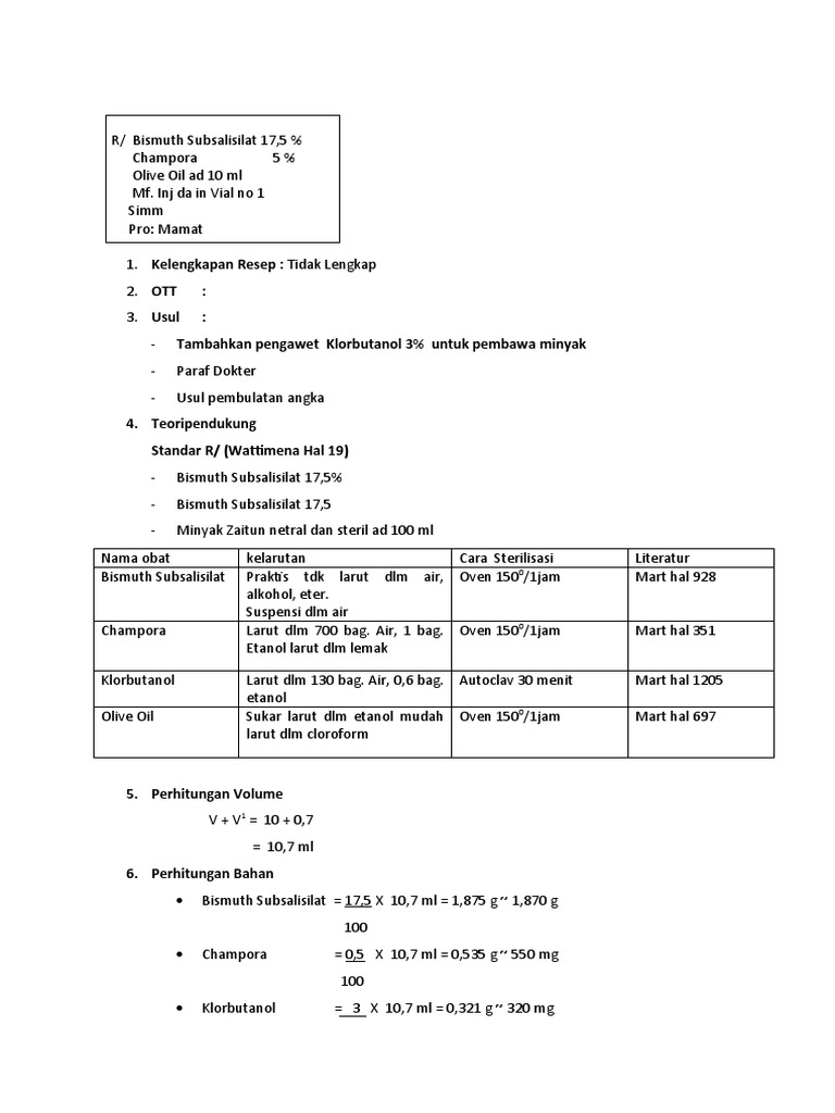 Jurnal Resep 5A-5B | PDF