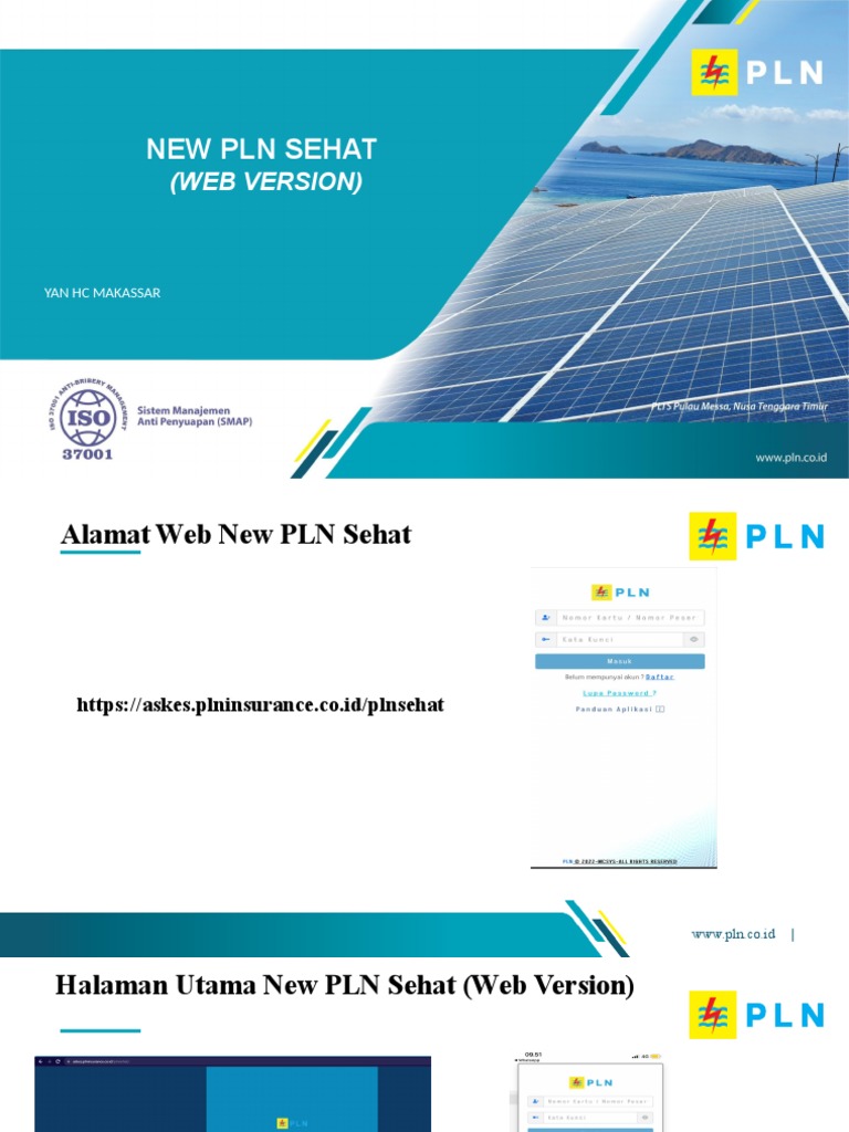New PLN Sehat Web Version | PDF | Pengelolaan Keuangan & Uang | Komputer