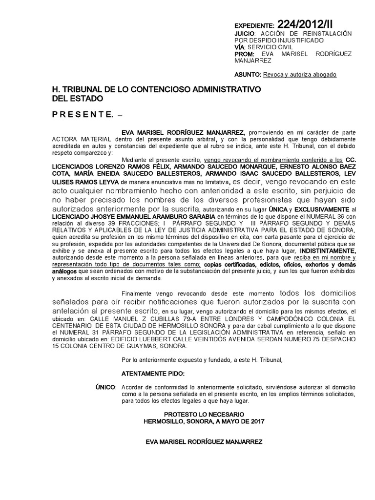 Nombramiento | PDF