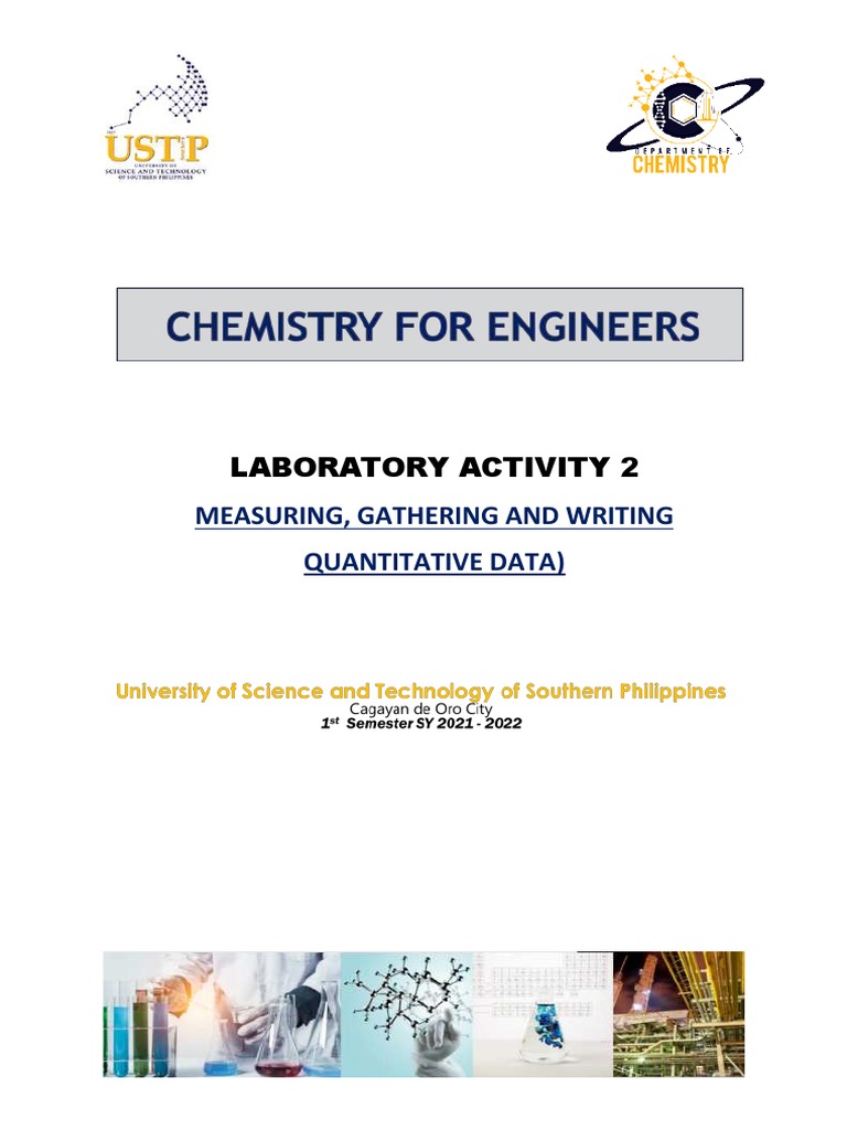 Activity 2 - Measuring, Gathering and Writing Quantitative Data ...