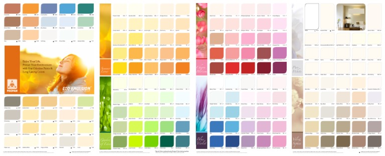 Color Card Eco Emulsion | PDF