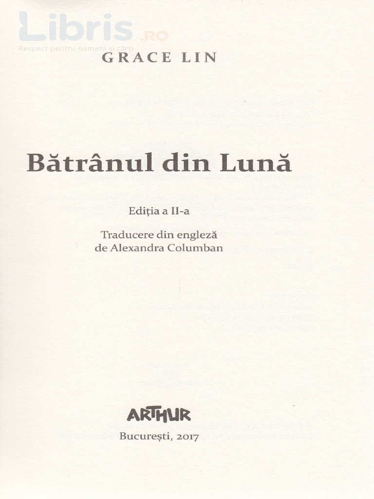Batranul Din Luna - Grace Lin | PDF