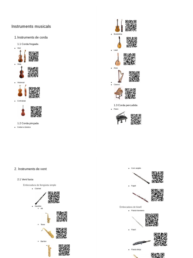 Copia de Instruments Musicals, Macarena Meco - Documentos de Google | PDF