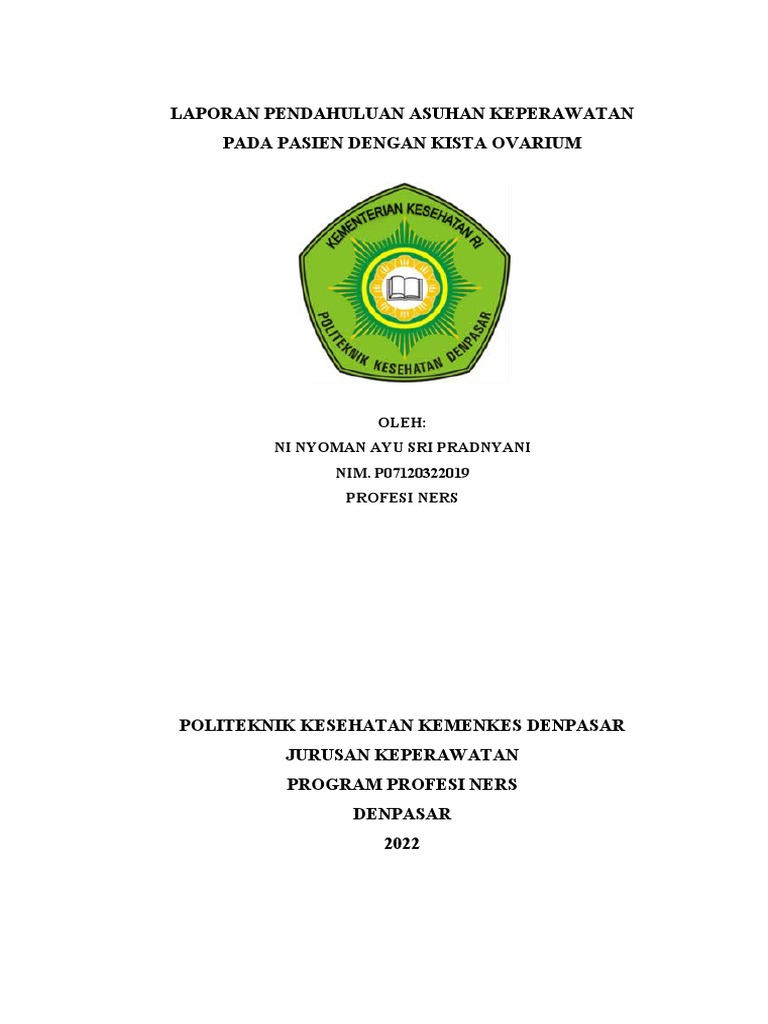 019 Sripradnya LP Kista Ovarium Ners | PDF
