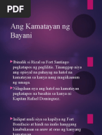 Saan Binaril Si Jose Rizal | PDF