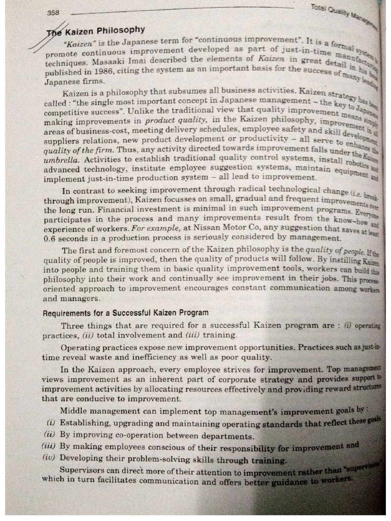 Kaizen | PDF