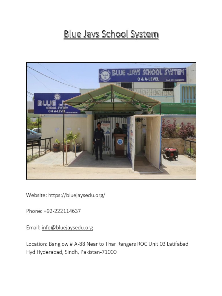 Blue Jays School System | PDF | Special Education | No Child Left Behind Act