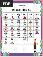 Satpin (1) Tuition Class Phonics Group 1 | PDF