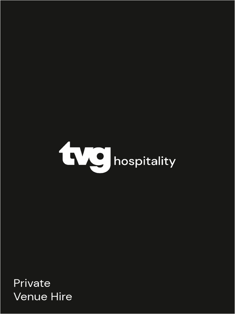 TVG Hospitality - Venue Portfolio | PDF | Disc Jockey | Sound Technology