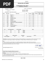 B.A. 2022 Marksheet for Mandeep Singh | PDF
