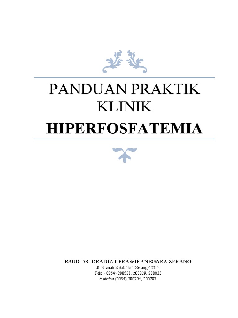 Hiperfosfatemia | PDF