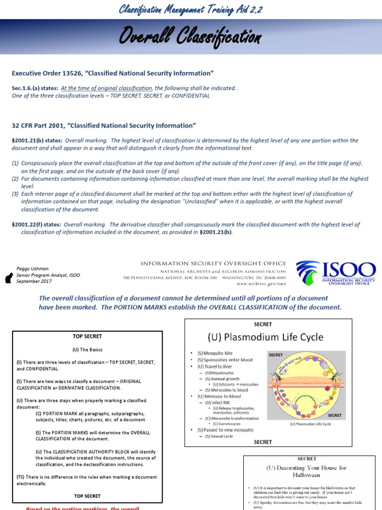 Overall Classification | PDF
