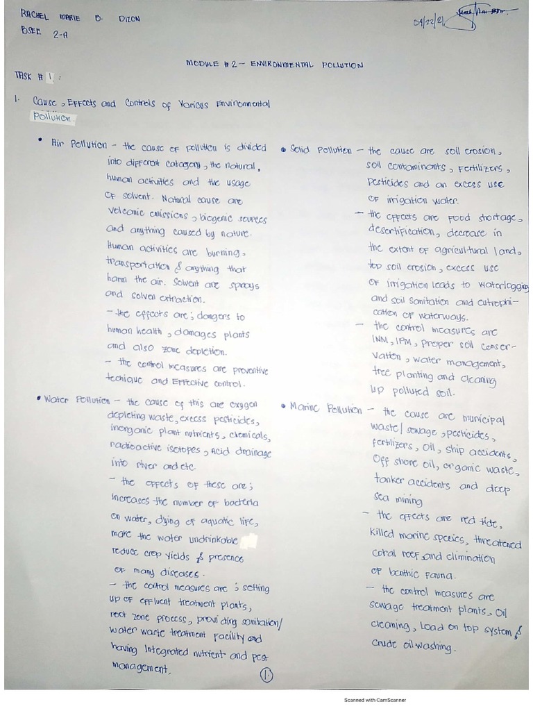 Module 2 - Environmental Engineering | PDF