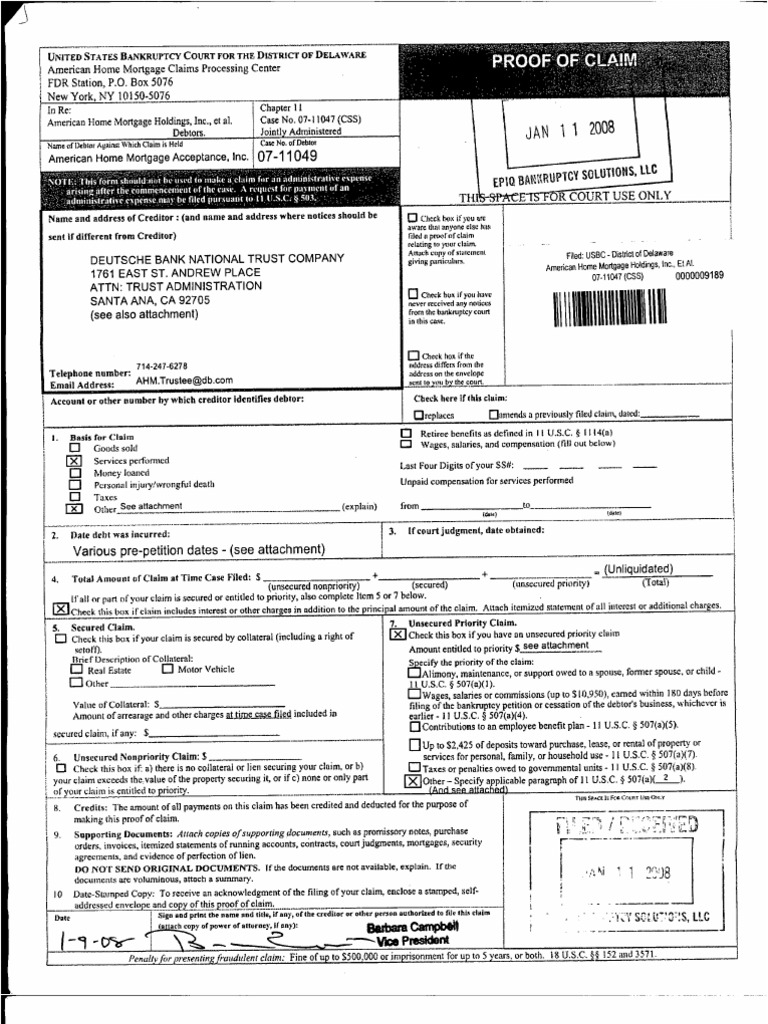 Deutsche AHM POC 9189 | PDF