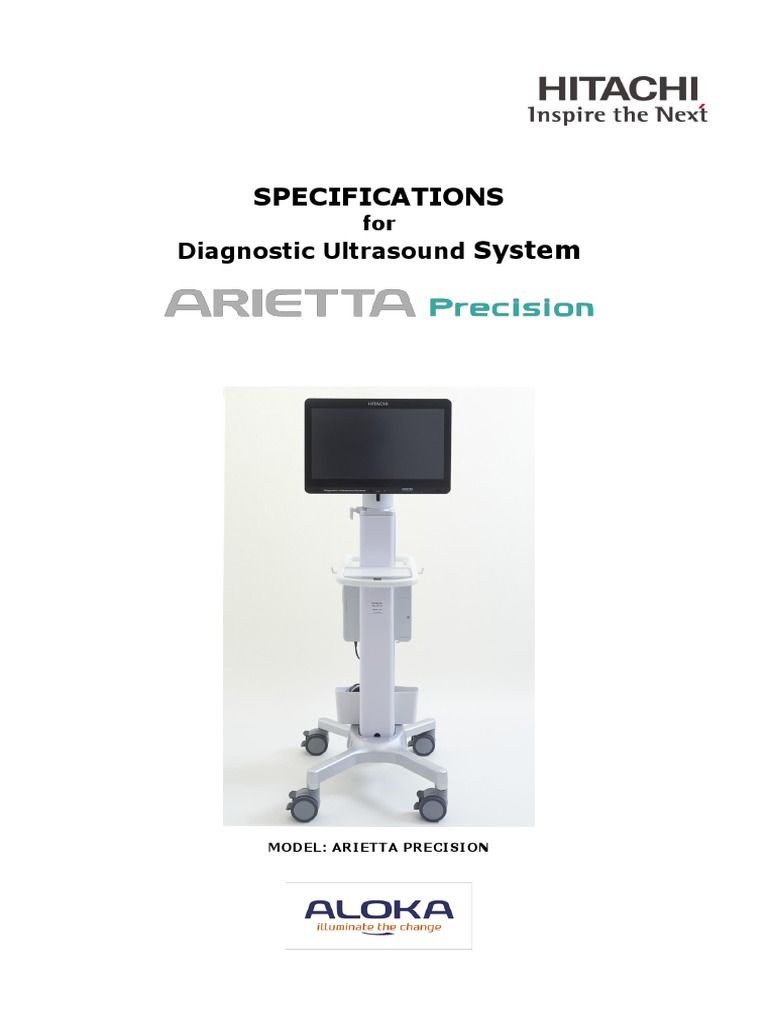 Hitachi Arietta Precision Brochure | PDF | Medical Ultrasound | Vein