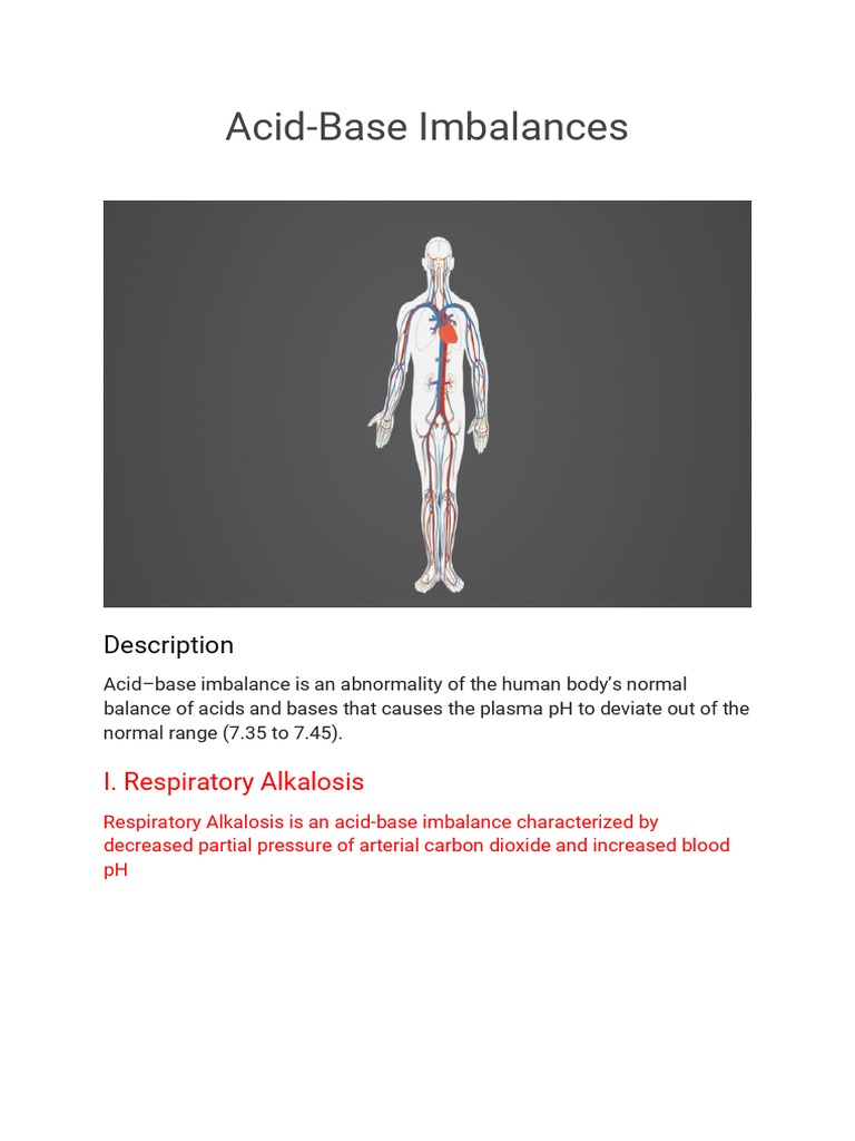 Acid-Base Imbalances | PDF