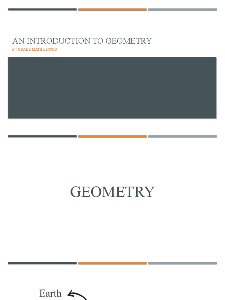 An Introduction To Geometry | PDF
