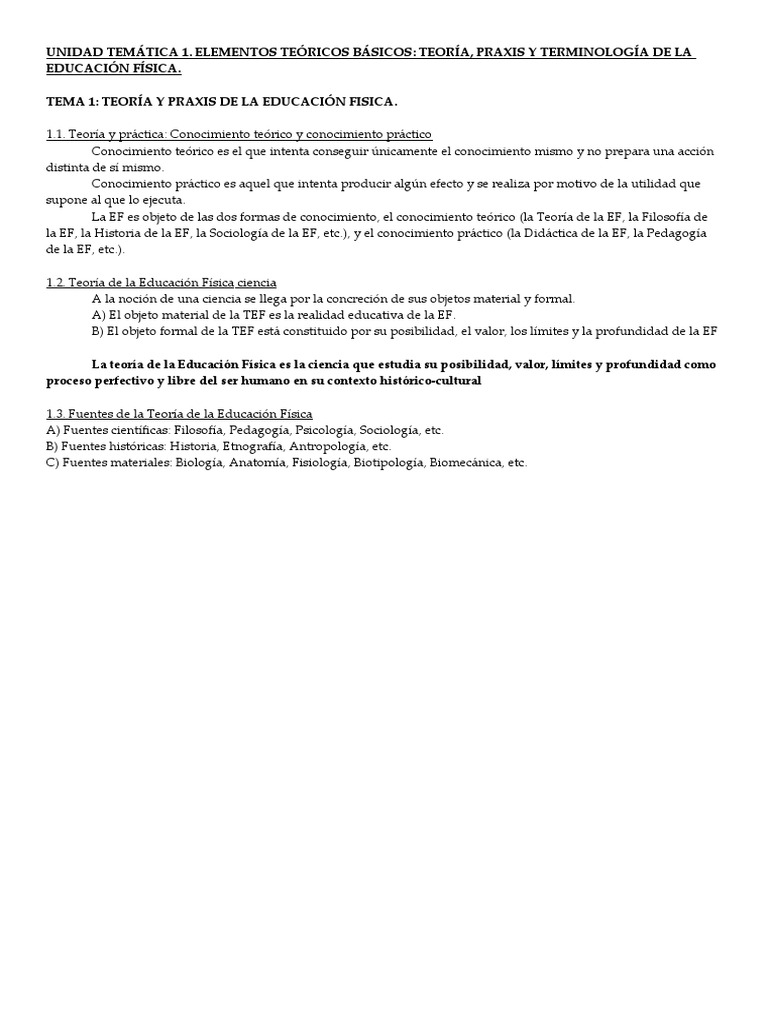 Bases Teoricas de La Ef | PDF | Sicología | Conocimiento