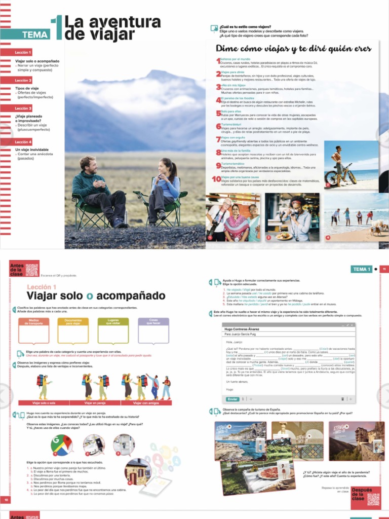 Viajes - A Medida B1-B2 | PDF