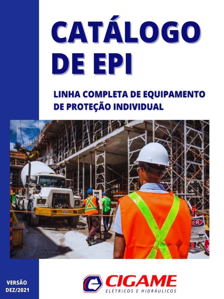 Catálogo Impresso EPI - Dez 2021 | PDF | Capacete | Sapato