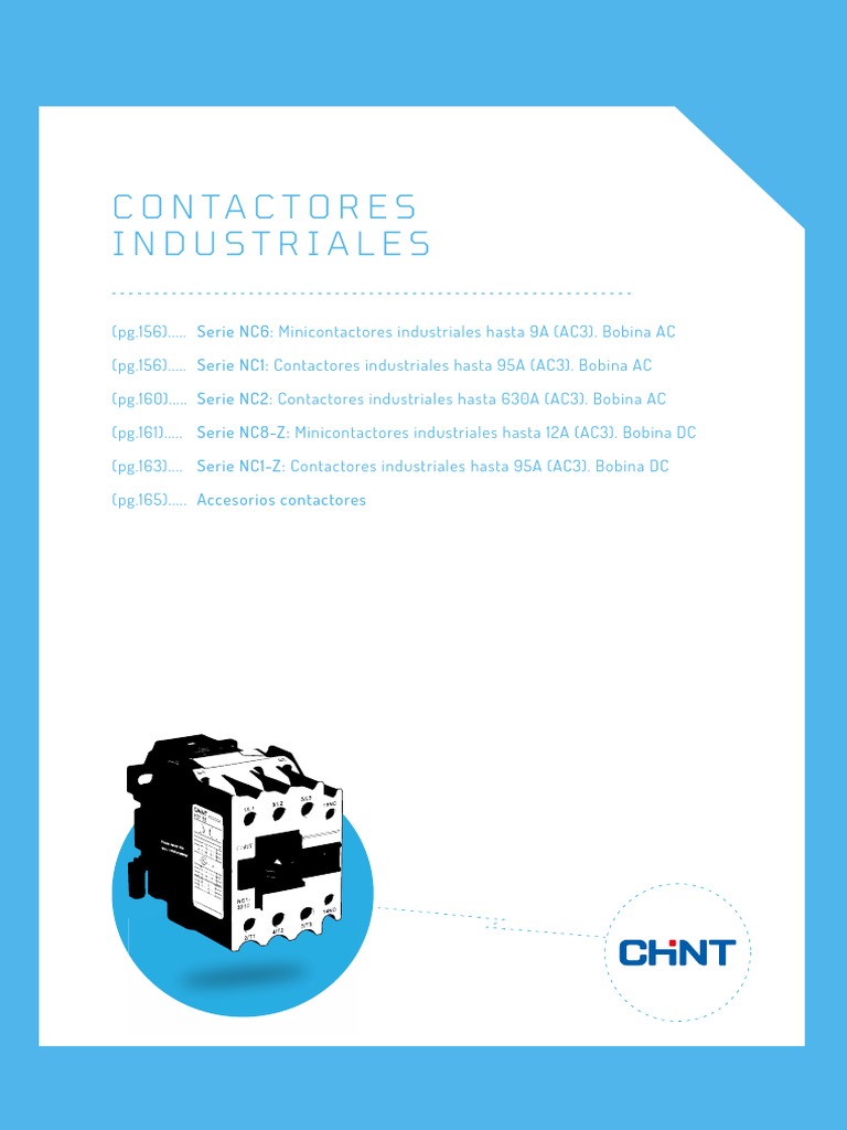 Chint - Catálogo2021 - SOLUCIONES PARA LA INDUSTRIA - CONTACTORES INDUSTRIALES | PDF | Unidades ...