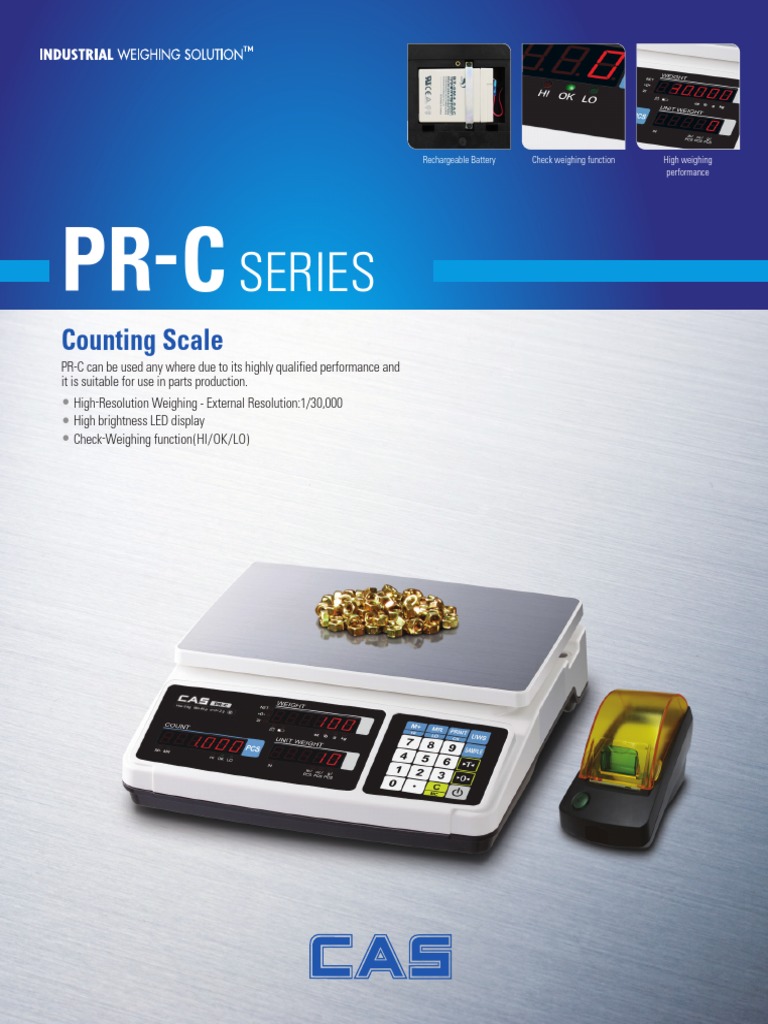 PR-C en Leaflet | PDF | Weighing Scale | Weight