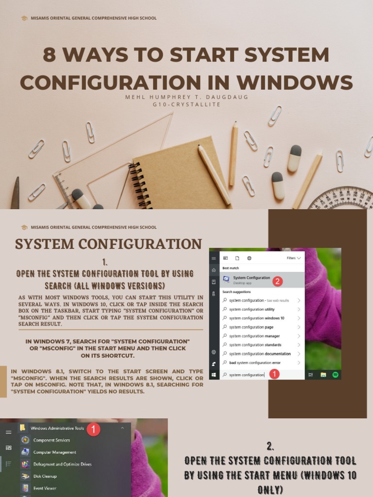 Ways of Configuration Tool | PDF | Microsoft Windows | Software Engineering