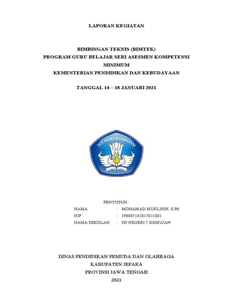 Laporan Bimtek Akm | PDF