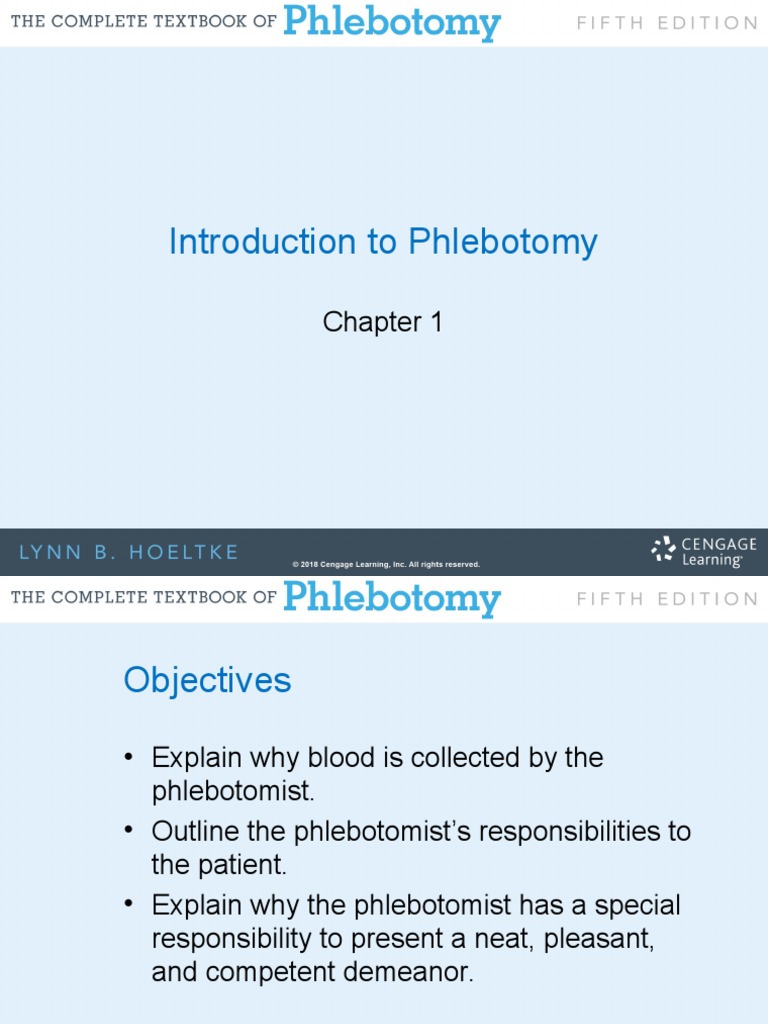Introduction to Phlebotomy Basics | PDF | Patient | Medicine
