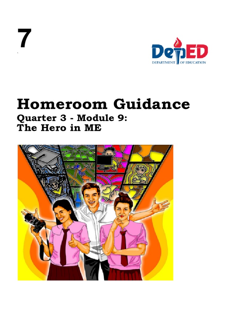 Homeroom Guidance Quarter 3 - Grade 7 - Module 9 The Hero in ME | PDF ...