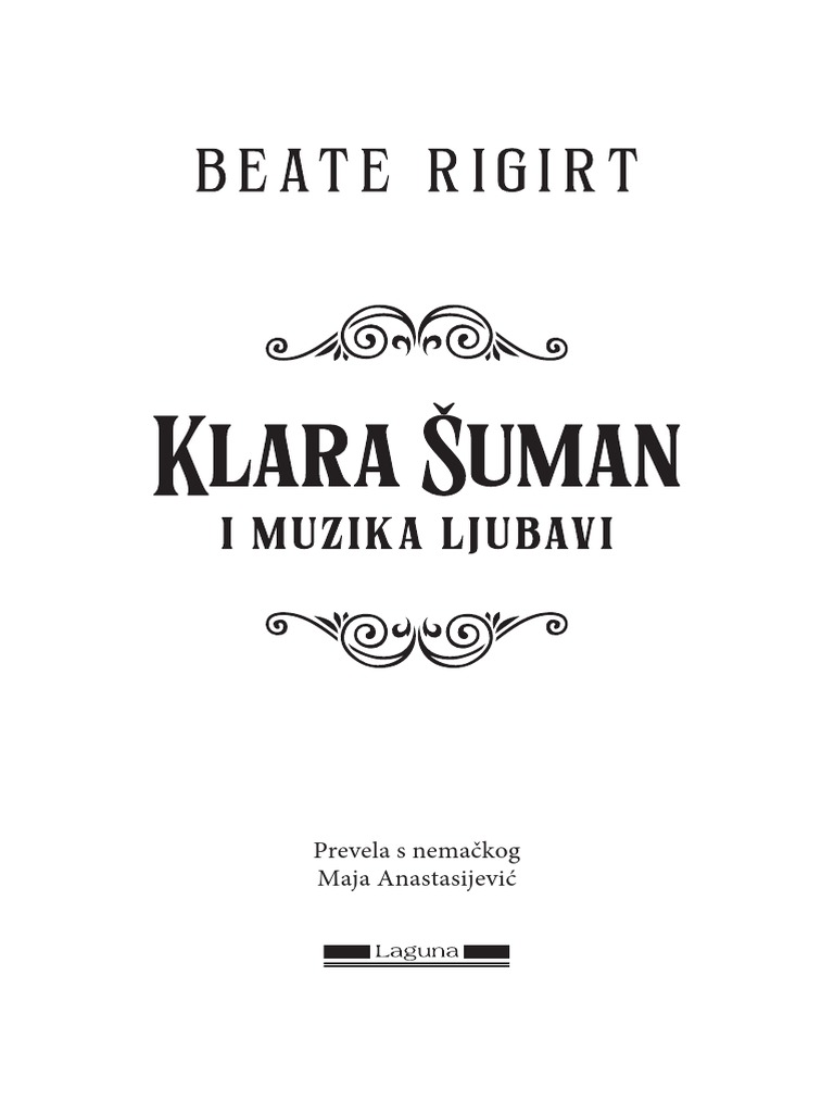 Klara Suman I Muzika Ljubavi | PDF
