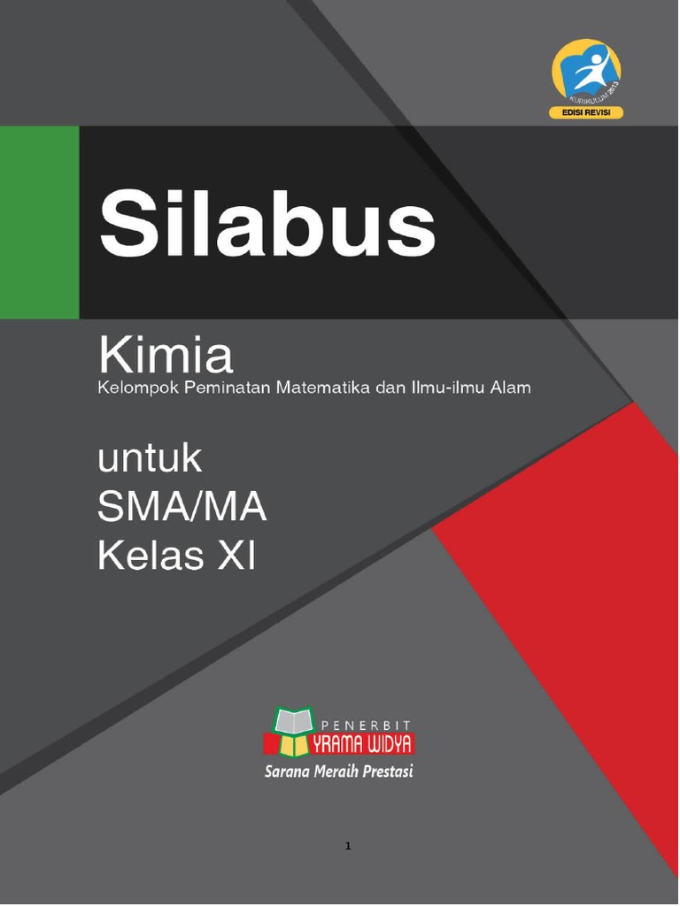 Silabus Kimia Kelas 11 Kurikulum Merdeka | PDF