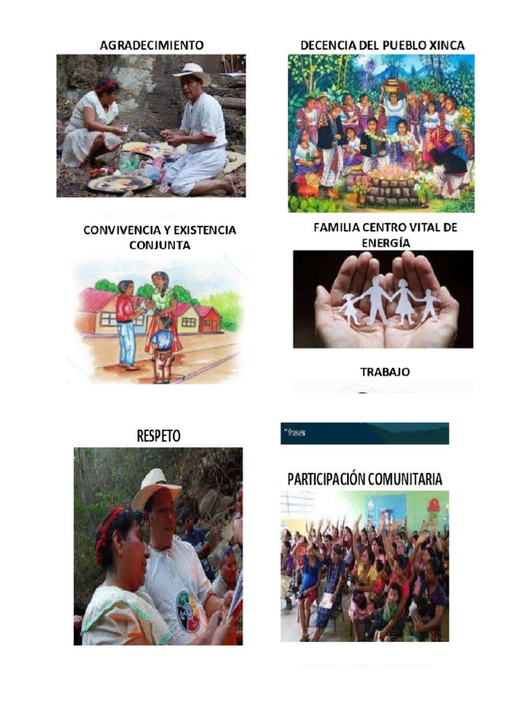Valores Del Pueblo Xinca | PDF