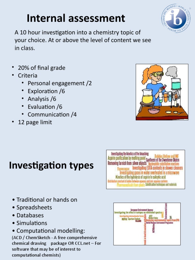 Internal Assessment Presentation | PDF | Teachers | Cognition