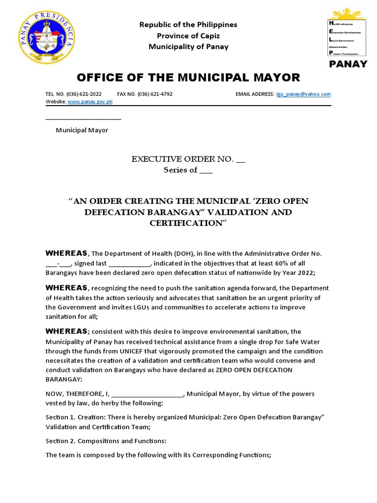 Executive Order | PDF