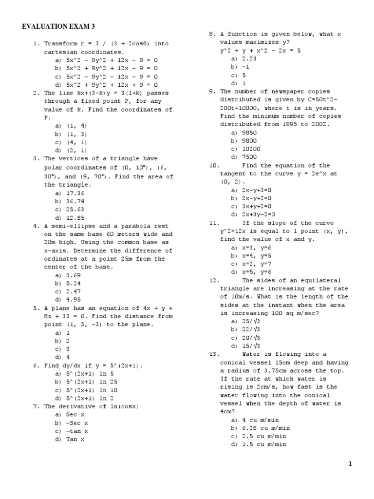 Eval Exam 3 | PDF | Soil Mechanics | Earth Sciences