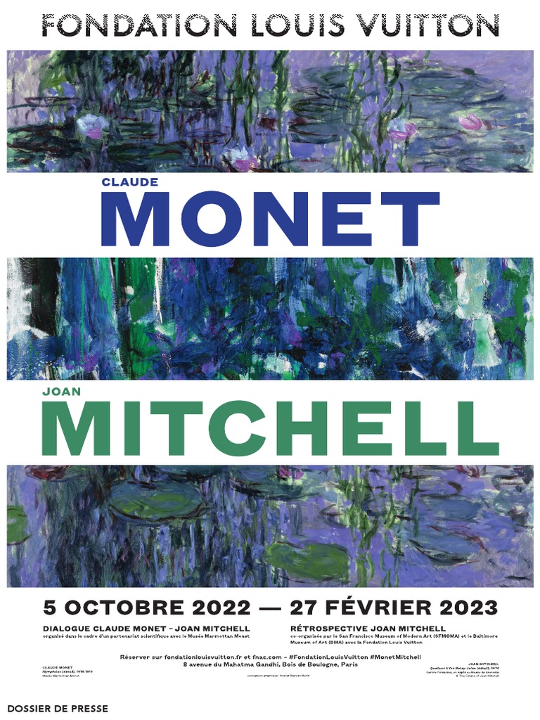 Exposition Monet Mitchell À La Fondation Louis Vuitton | PDF | Claude ...