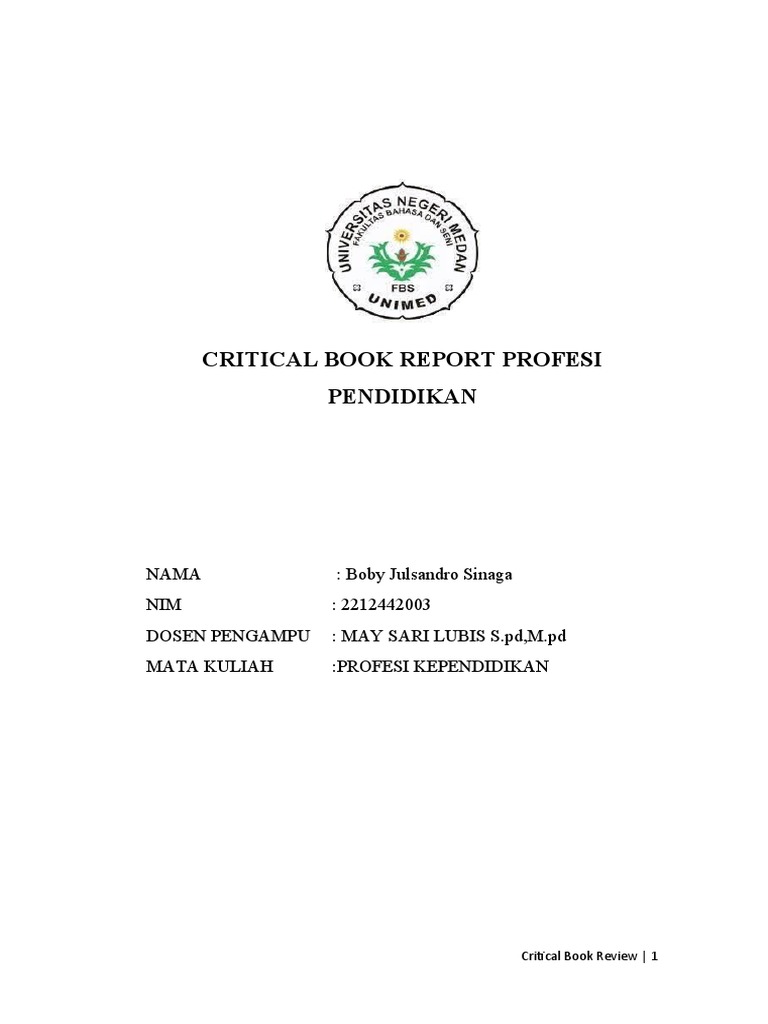 CBR Profesi Kependidikan | PDF | Karier & Perkembangan | Pengembangan Diri