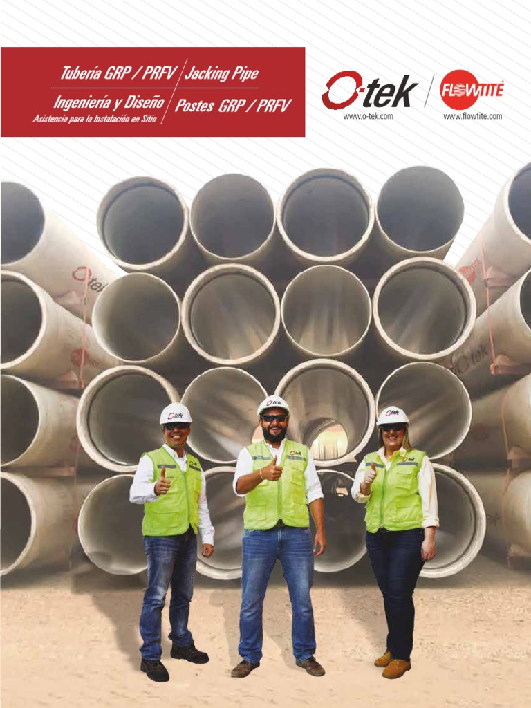 Brochure Catalogo Tuberia | PDF | Fibra de vidrio | Tubería (transporte de fluidos)