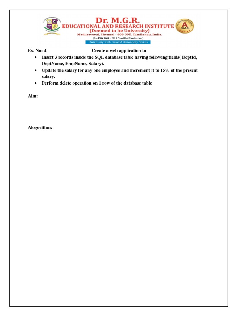 Ex 4 | PDF | Databases | Language Integrated Query