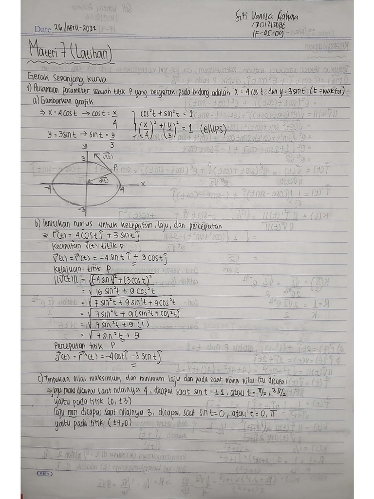 Kalkulus Materi 7 (Latihan) | PDF