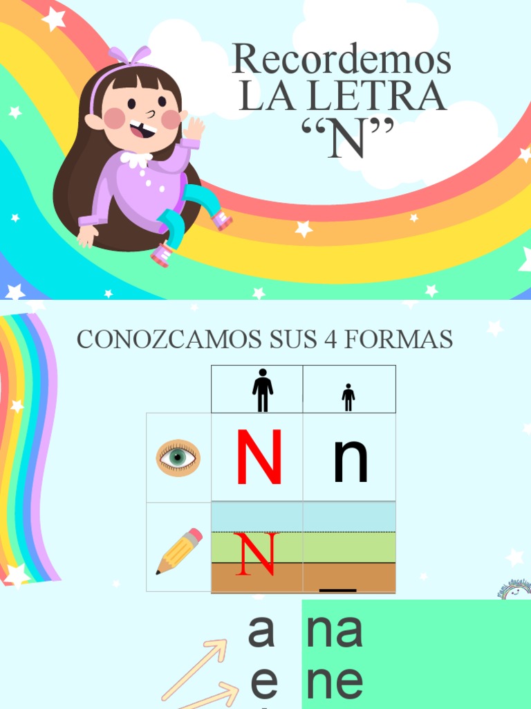 Consonante N para Repasar | PDF