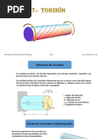 2.1 Torsión en Barras Prismáticas | PDF | Mecánica | Ingeniería mecánica